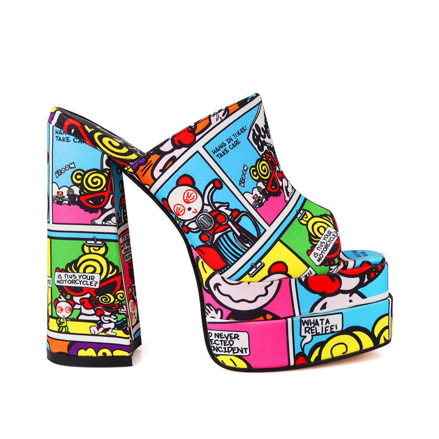 Comfortable Fancy Women Platform Sandals - Jayra by Privileged Shoes Ltd