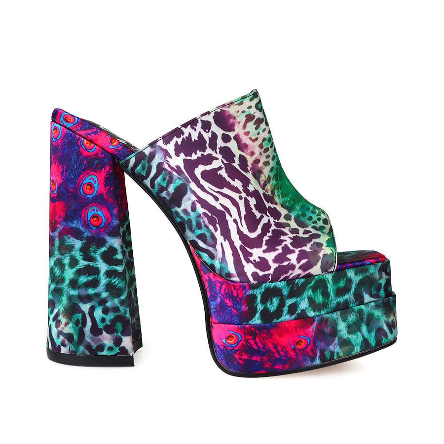 Comfortable Fancy Women Platform Sandals - Jayra by Privileged Shoes Ltd